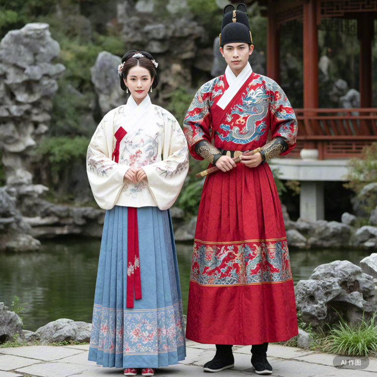 Introduction to Chinese Hanfu of 6 different dynasties - iohanfu.com